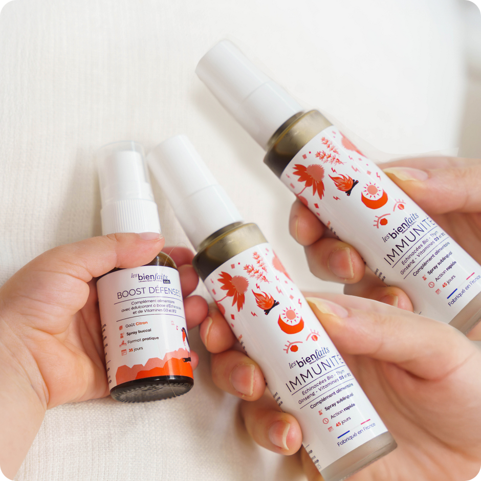 Les Bienfaits I Compléments alimentaires en spray sublingual